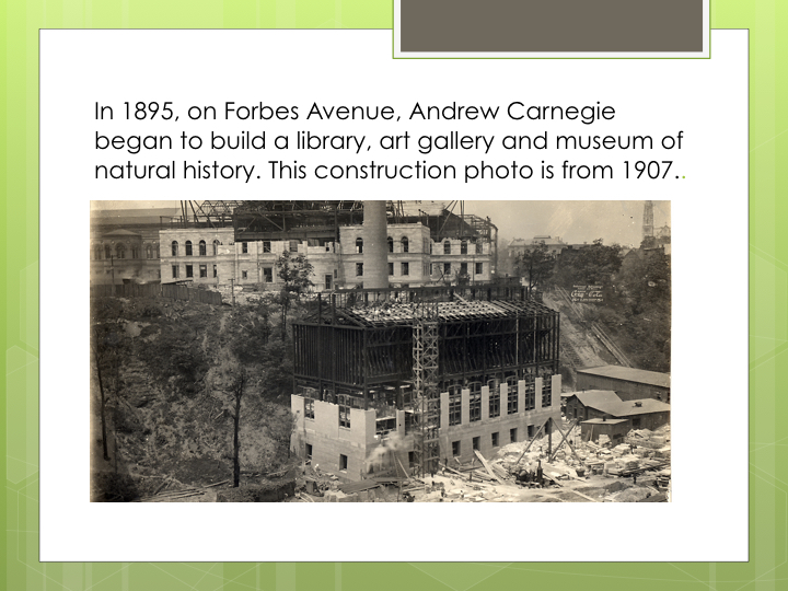 Entertainment Back Then – Squirrel Hill Historical Society