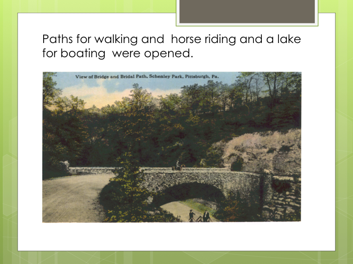 Entertainment Back Then – Squirrel Hill Historical Society