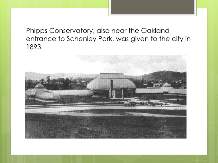 Entertainment Back Then – Squirrel Hill Historical Society